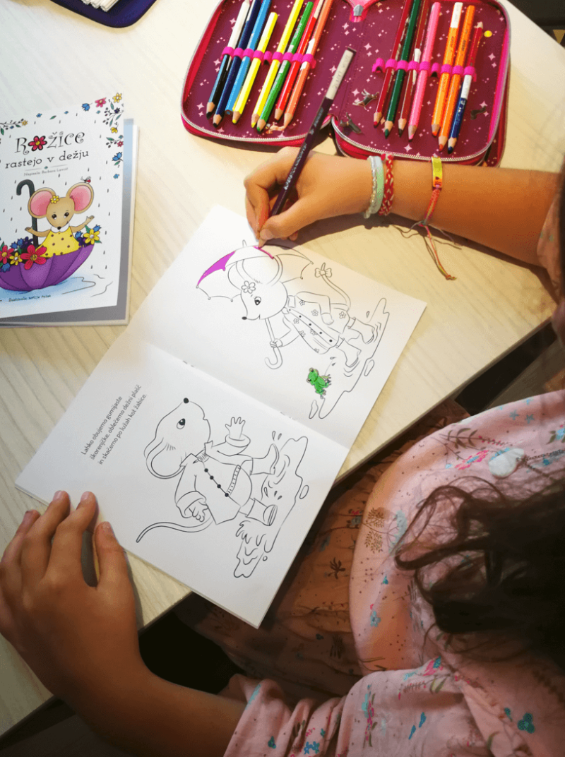 pobarvanka barbara lavric rozice rastejo v dezju 53 (1) • Založba 5ka